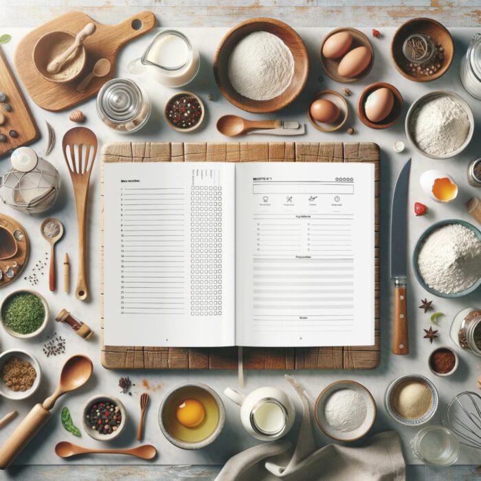 Mon carnet de recettes : cahier de 100 recettes à compléter - Eatvice